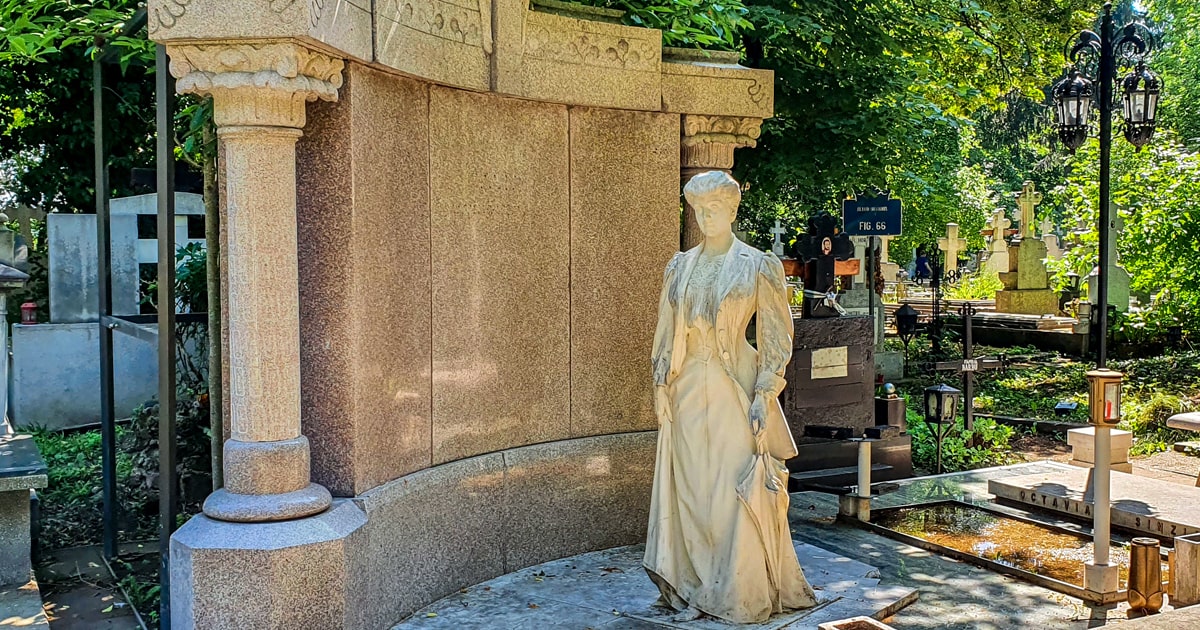 Cimitirul Bellu - Hartă, Monumente și Program | Dana Paraschiv