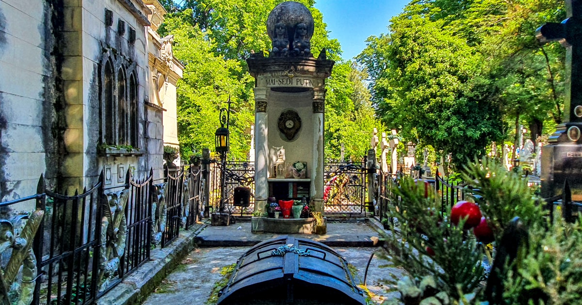 Cimitirul Bellu - Hartă, Monumente și Program | Dana Paraschiv